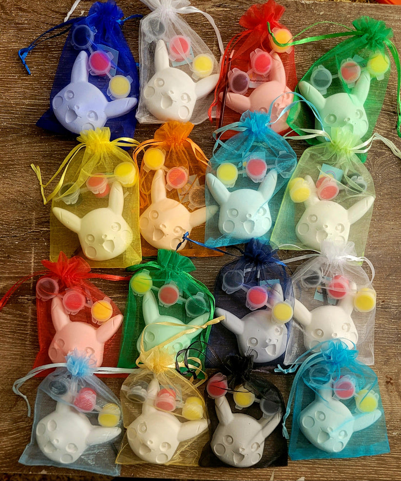 Pokemon pikachu characters Plaster Painting birthday gifts filling bag ...