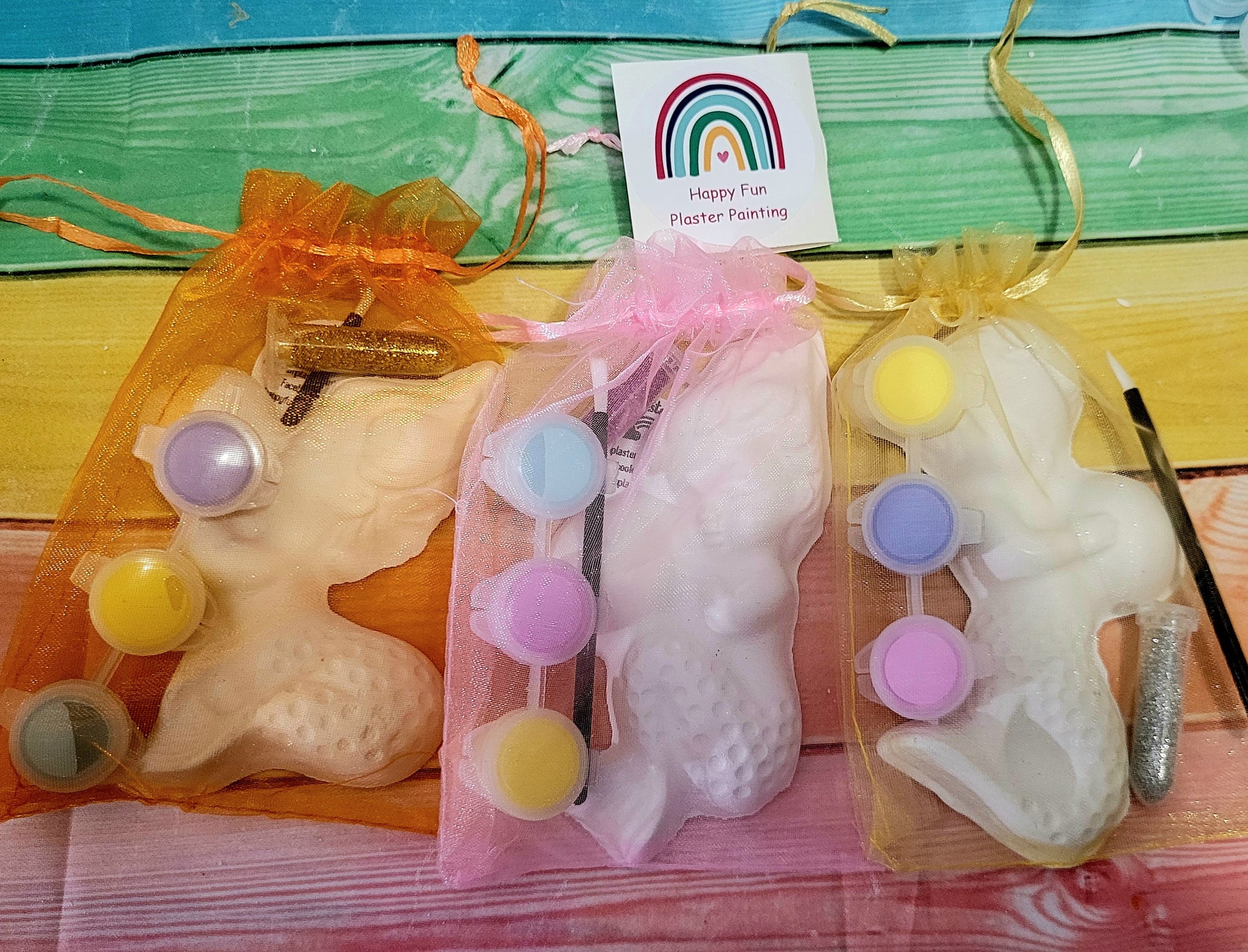 Mermaid Plaster Painting Party favor – Happyfunplasterpaint