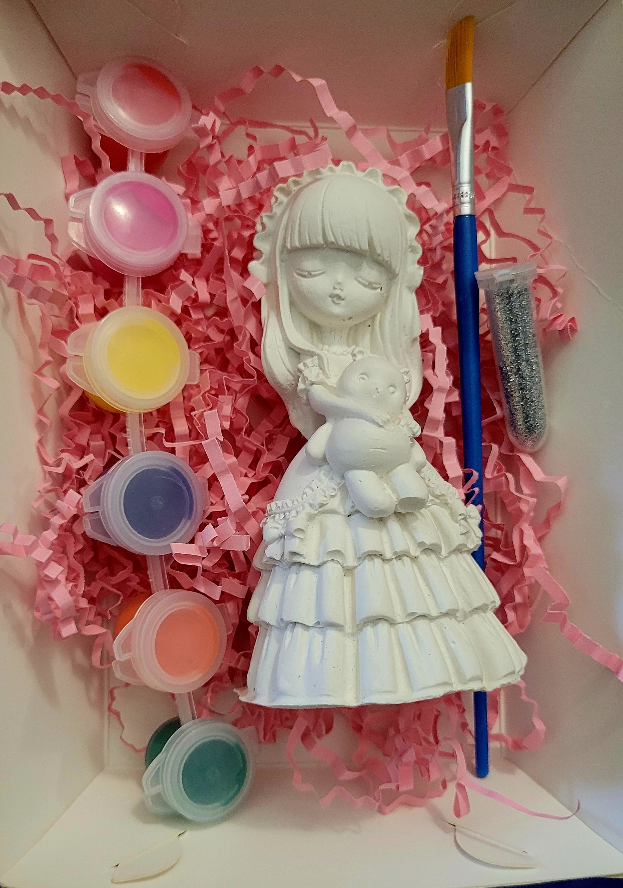 Bulk princess Princess girl Plaster painting – Happyfunplasterpaint